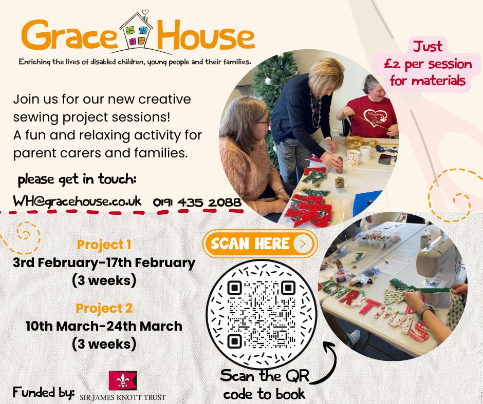 Supporting Parent Carers at Grace House North East - Grace House
